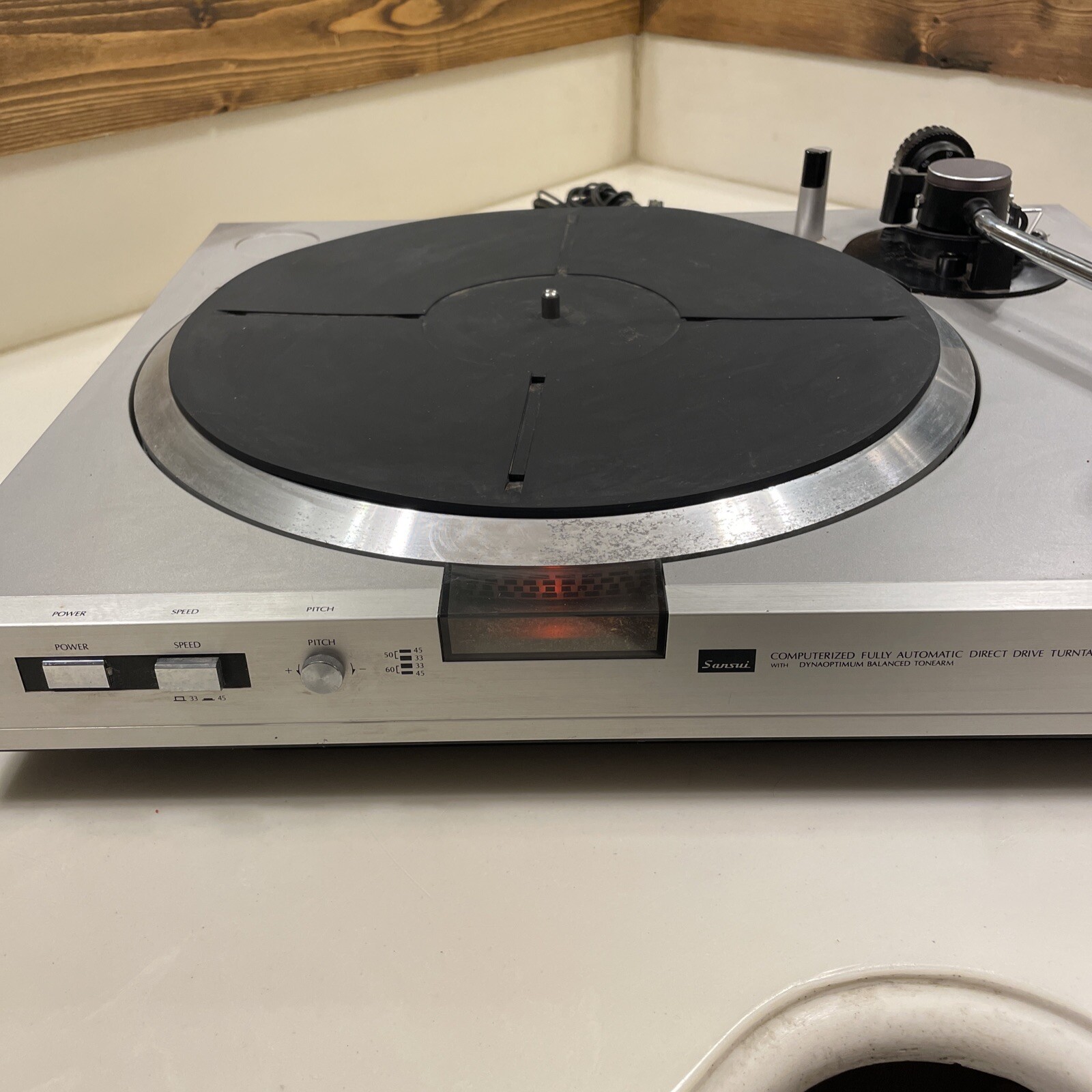 Sansui FR-D45 Computerized Fully Automatic Direct Drive Turntable | eBay
