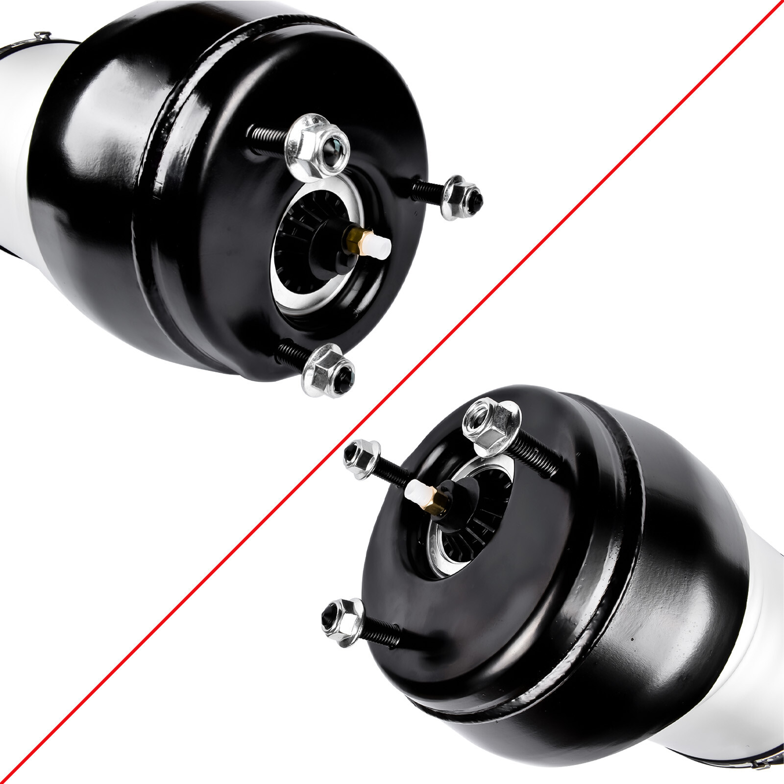 Pair Front Air Shock Strut For Mercedes ML/GL W166 X166 1663206713 ...