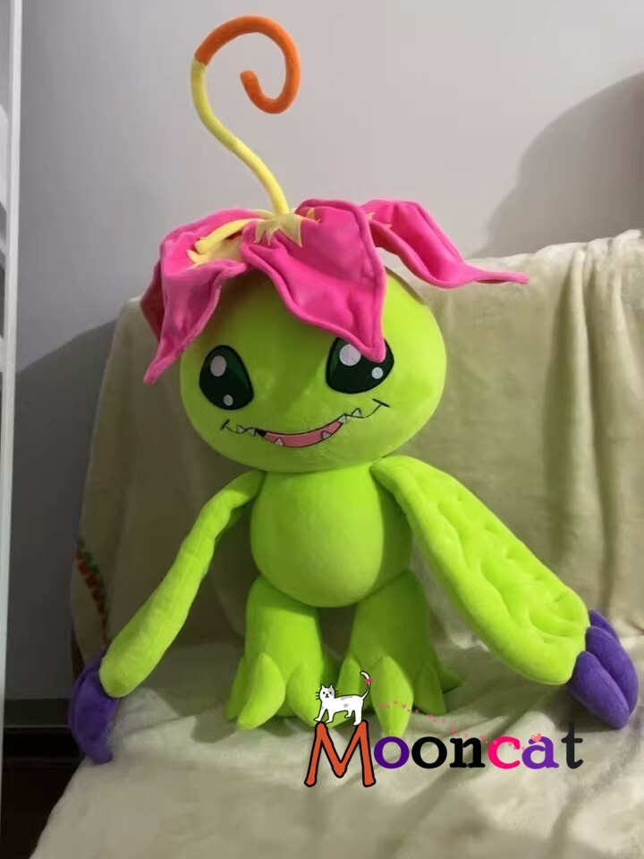 27'' Giant Digimon Palmon Plush Doll Digital Monster Stuffed Toys ...