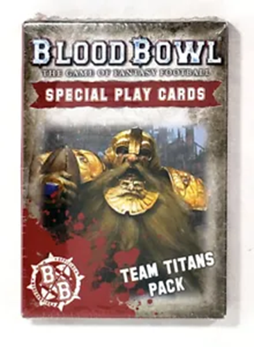 Special Play Cards - Team Titans Pack - Blood Bowl - Games Workshop ...