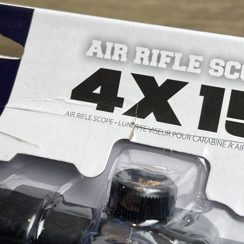 Daisy 808 Air Rifle Scope Black Standard 3/8" Dovetail Mount Adjustable ...