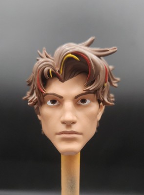 Marvel Legends Custom Peter Parker Rivals Head 1/12 Scale Painted | eBay