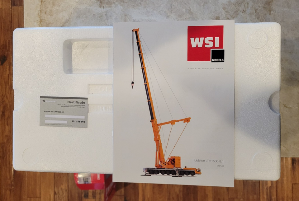 1/50 WSI Mammoet Liebherr LTM 1500-8.1 02-1390 / 410070 | eBay