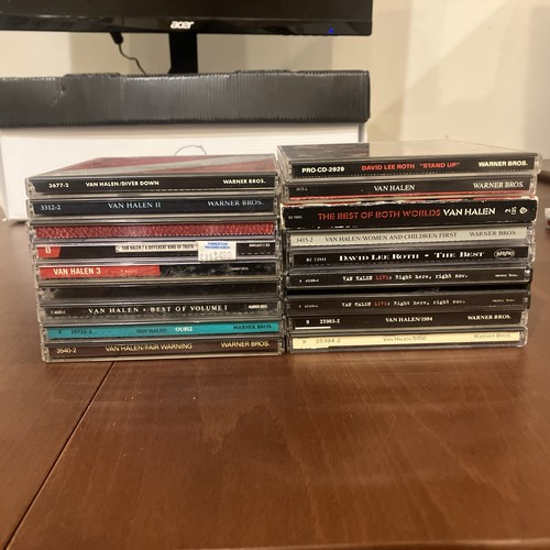 Lot of 17 Van Halen & David Lee Roth CDs | eBay