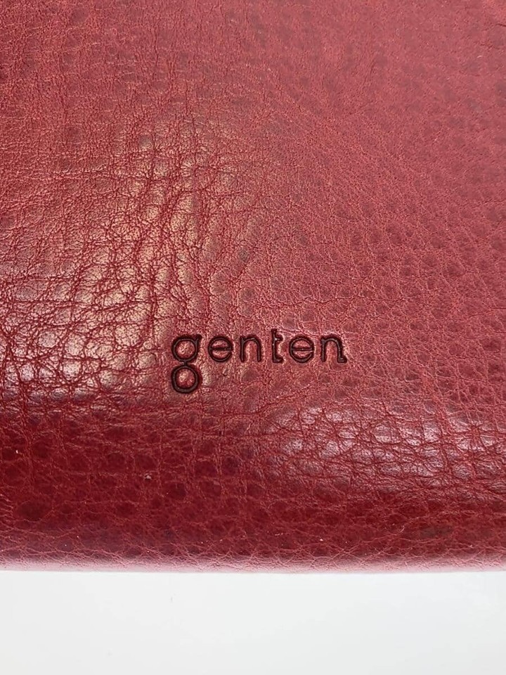 GENTEN Long Wallet Leather BRD Plain Women's 44351 | eBay