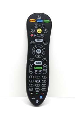 AT&T S30-S1B Universal Remote Control for U-Verse Box and TV | eBay