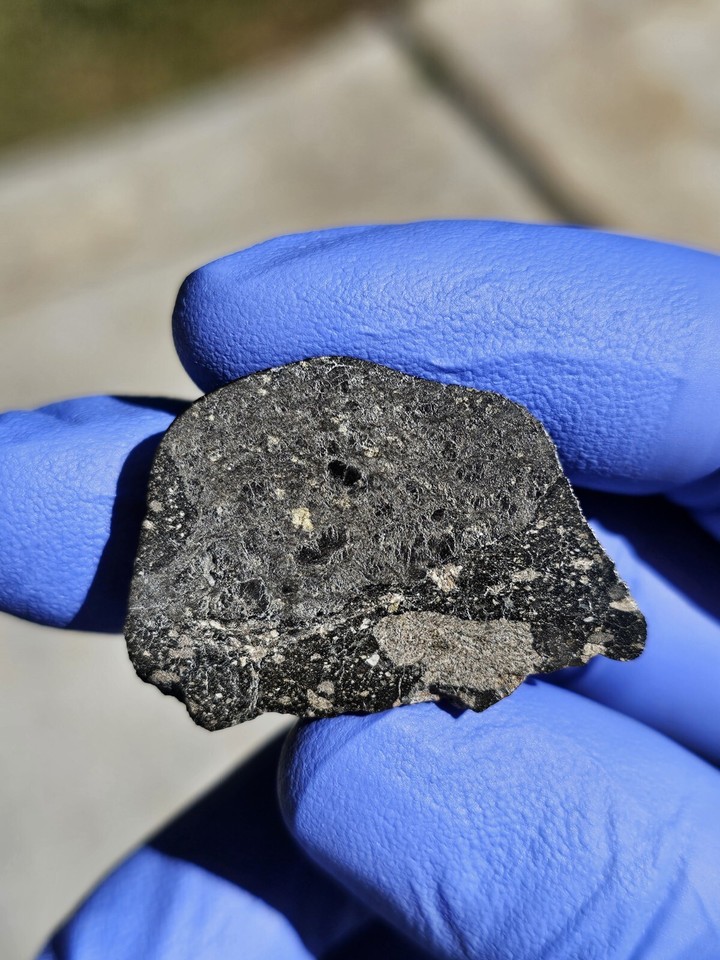 Meteorite**NWA 16349, Lunar Mare Basalt/Gabbro Breccia**12.184 grams ...