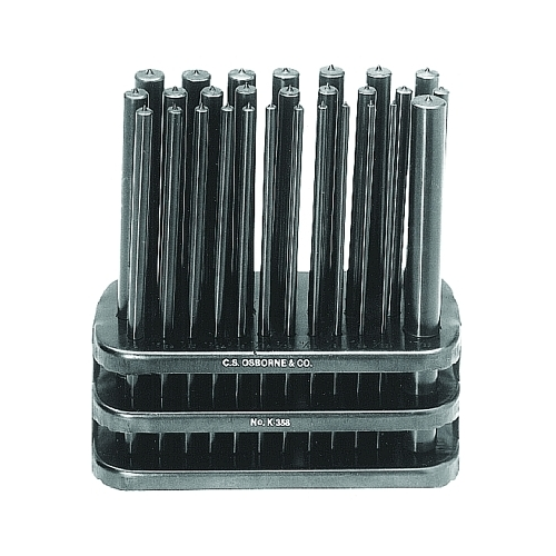 Cs Osborne Punch Sets, Transfer Punch Set, Round, English | eBay