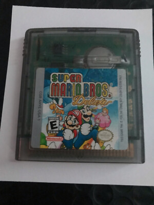 Super Mario Bros. Deluxe Nintendo Gameboy Color GBC Game Cartridge Only ...