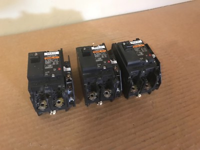 (Lot of 3) Fuji Electric FA Auto Breaker EA32AC 15 Amp 220 V Motor ...