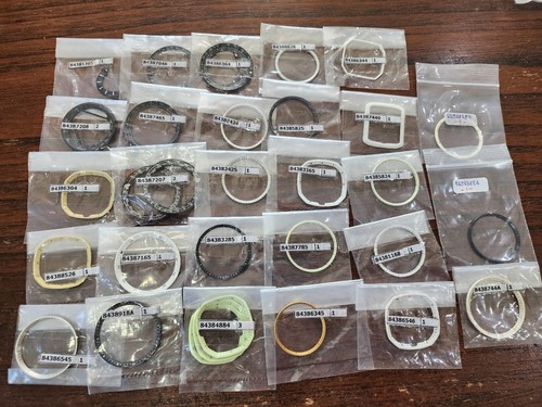 NOS VINTAGE SEIKO LOT OF DIAL CHAPTER RINGS DIVER BEZEL Useful ...