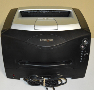 Lexmark E238 Type 4511 Monochrome Laser Printer tested works NEEDS ...