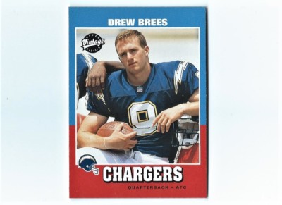 Drew Brees Rookie Card 2001 Topps Vintage #251 | eBay