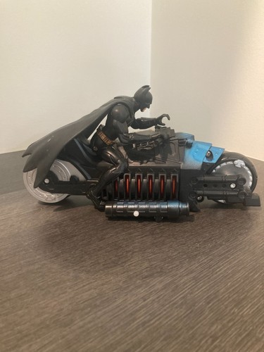 Batman figure on a Motocycle DC Comic H2852 Suit 6-8yr olds. Push along | eBay
