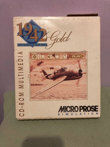 Microprose 1942 Gold The Pacific Air War Simulation PC Game 1994 3.5 ...