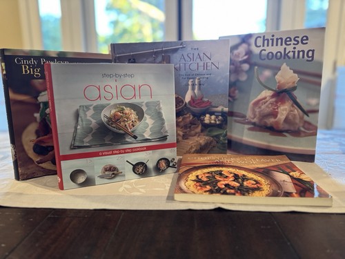Beautiful 6 - Book Quisine Cookbook Lot | Dim Sum, Step-By-Step, Small ...