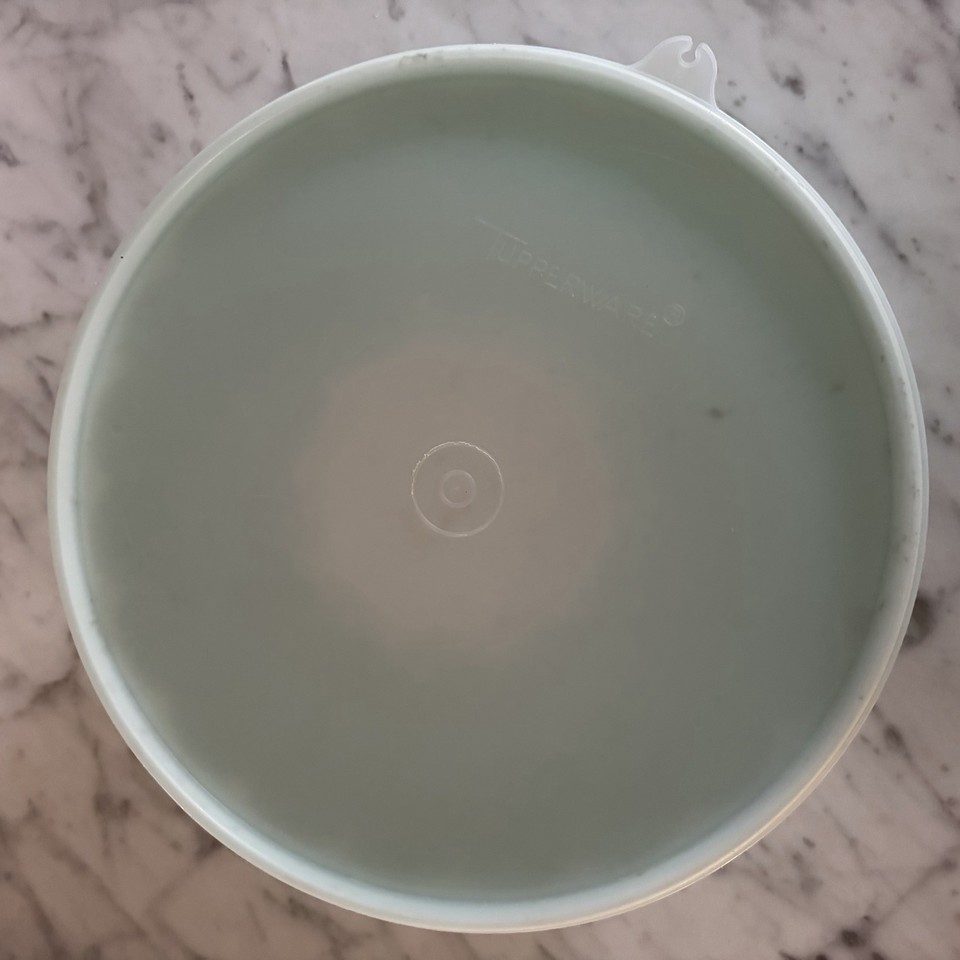 90s Y2K Vintage Tupperware Jello Dessert Mold Spring Mint Green Insert ...