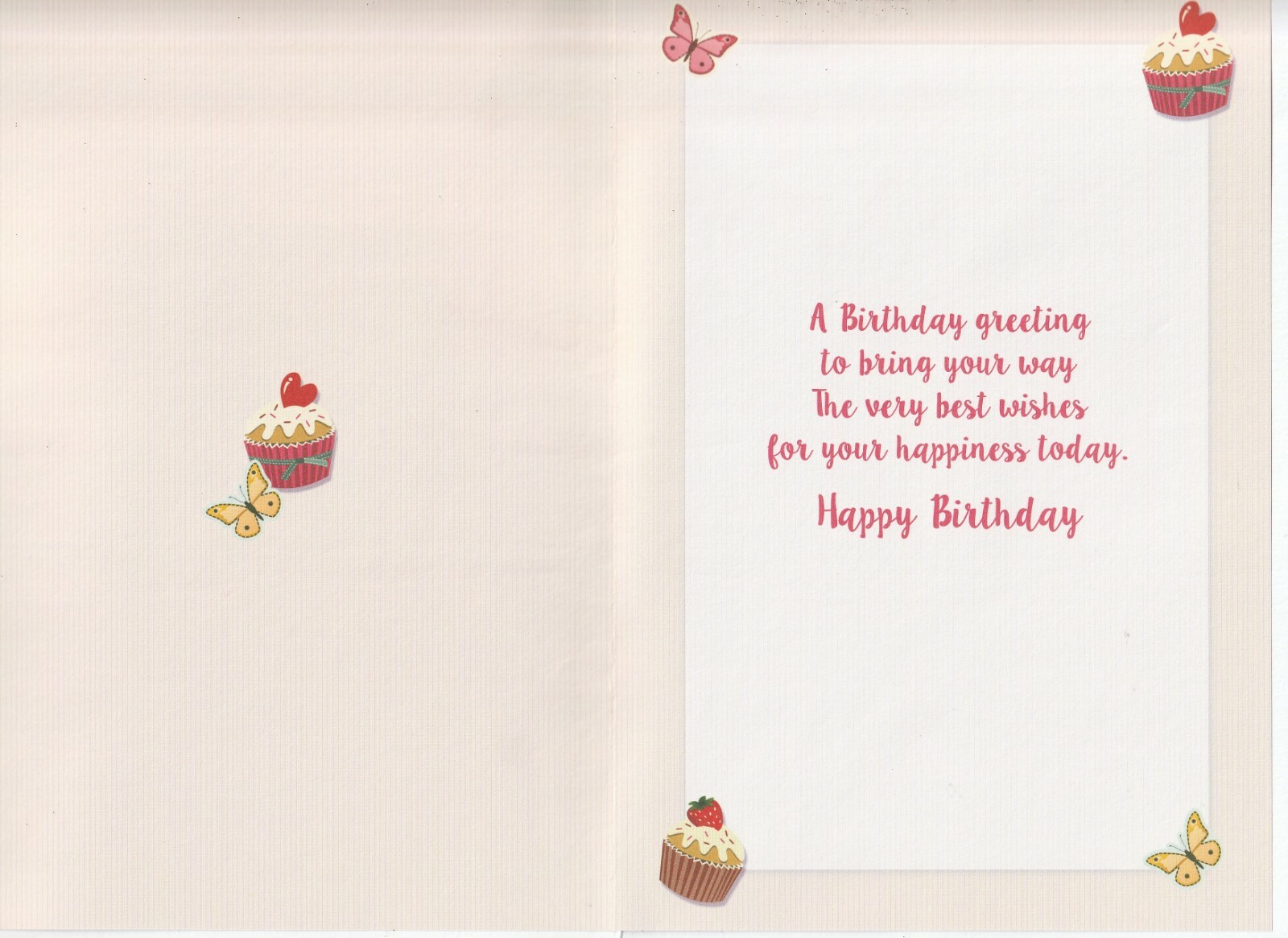 Ladies & Gents Open Birthday Card ~ Special Birthday Wishes Just For ...