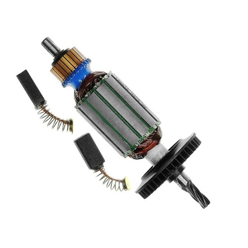 f Bosch Rotor Motor Starter Impeller CSB 650-2 RE Brush 5-teeth 230V ...