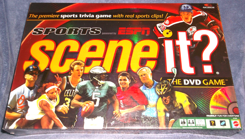 SCENE IT? SPORTS THE DVD GAME POWERED BY ESPN - 2005 MATTEL - NEW IN ...