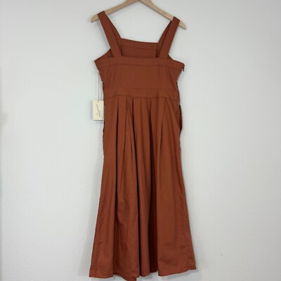 NWT Womens Size 8 Medium M Universal Thread Burnt Orange Dress Casual ...