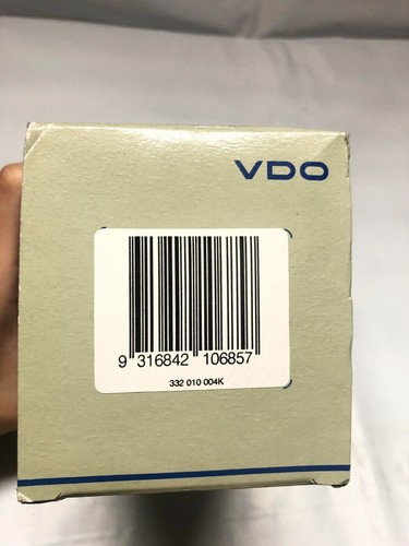 VDO EG0070 COCKPIT VISION GAUGE C/Pit Inter Voltmeter | eBay Australia