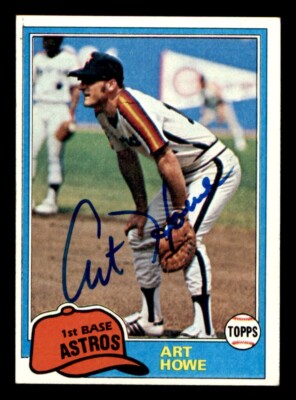 1981 Topps Baseball #129 Art Howe Signed Autograph (No COA) *d2 | eBay