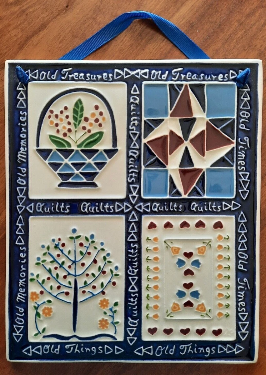 Ceramic Quilt Tiles