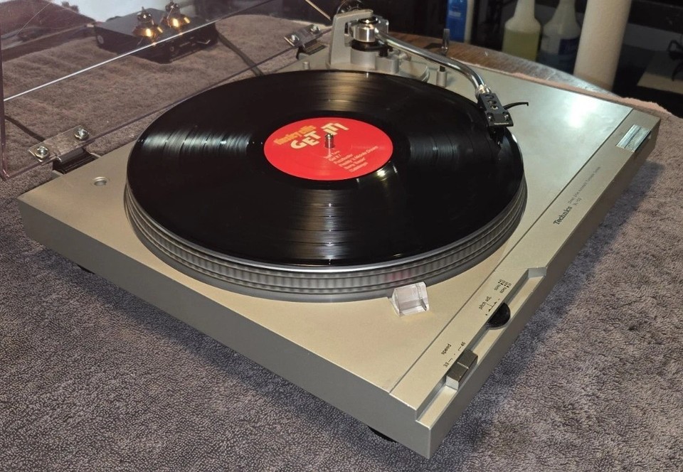 Technics Direct Drive SL-D2 Turntable, Serviced, Recapped, New Covers ...