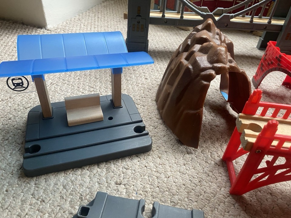 Wooden Train Track Set big collection Job lot Bundle | eBay UK