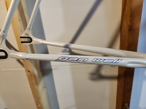 Gan Well Pro NJS Track Frameset 53.5 CtTcm 55 Top Tube Keirin Frame ...