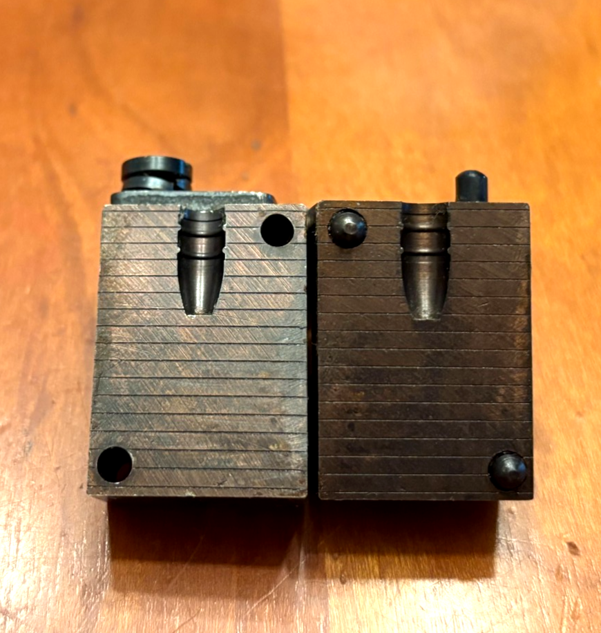 LYMAN IDEAL 225415 Single Cavity Bullet Mold .22 cal with Box Vintage ...