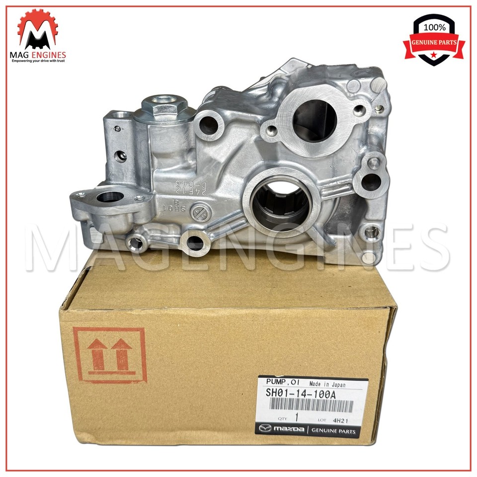 SH01-14-100A GENUINE OEM OIL PUMP MAZDA SH01 SHY1 FOR MAZDA 6 3 SERIES ...