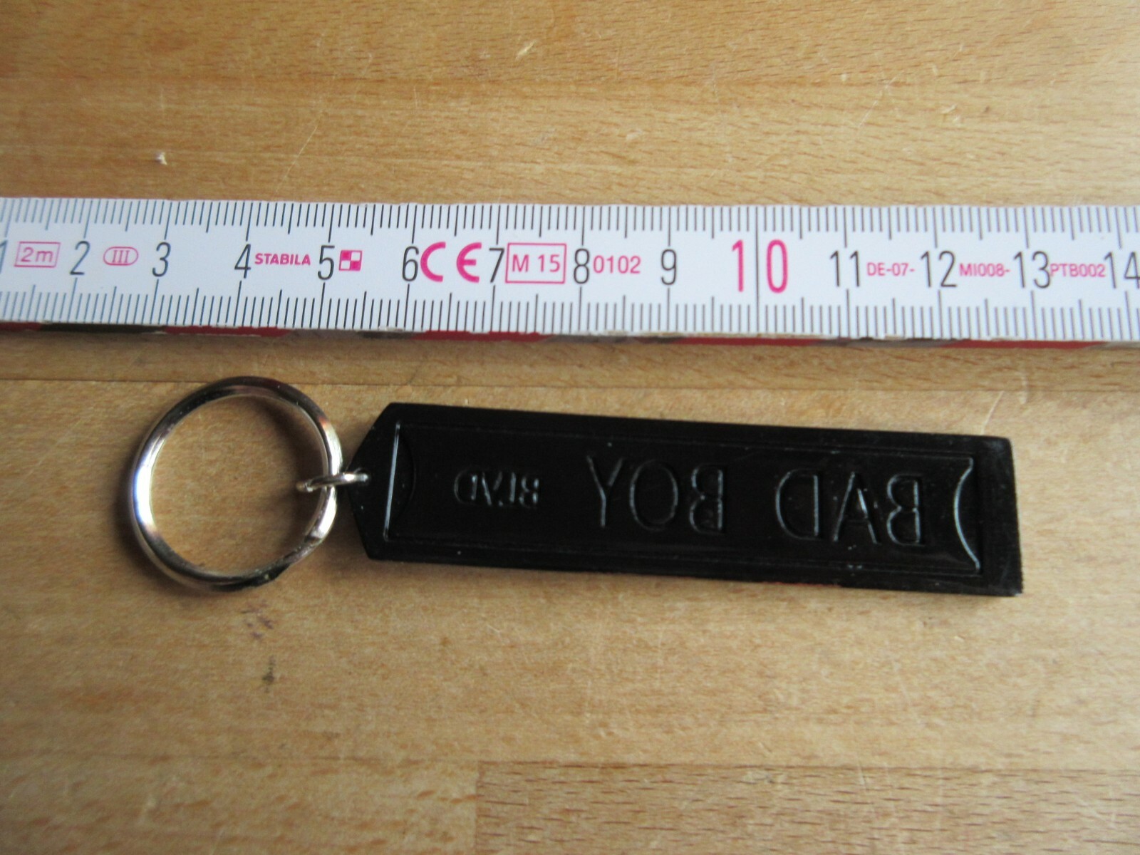 Schlüsselanhänger "Bad Boy Blvd" USA Biker Bobber Buell BMW Key Ring ...