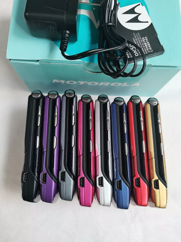 HOT Motorola RAZR V3 Unlocked Flip GSM Bluetooth MP4 video Mobile Phone ...