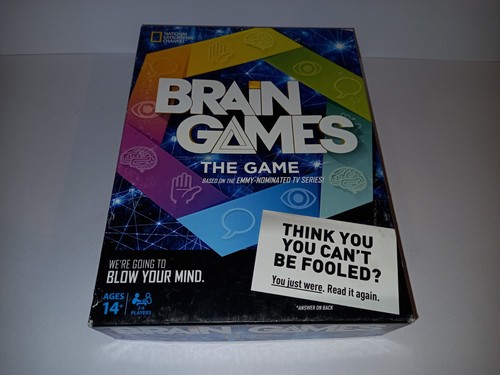 2015 National Geographic Brain Games Board Game | eBay Australia