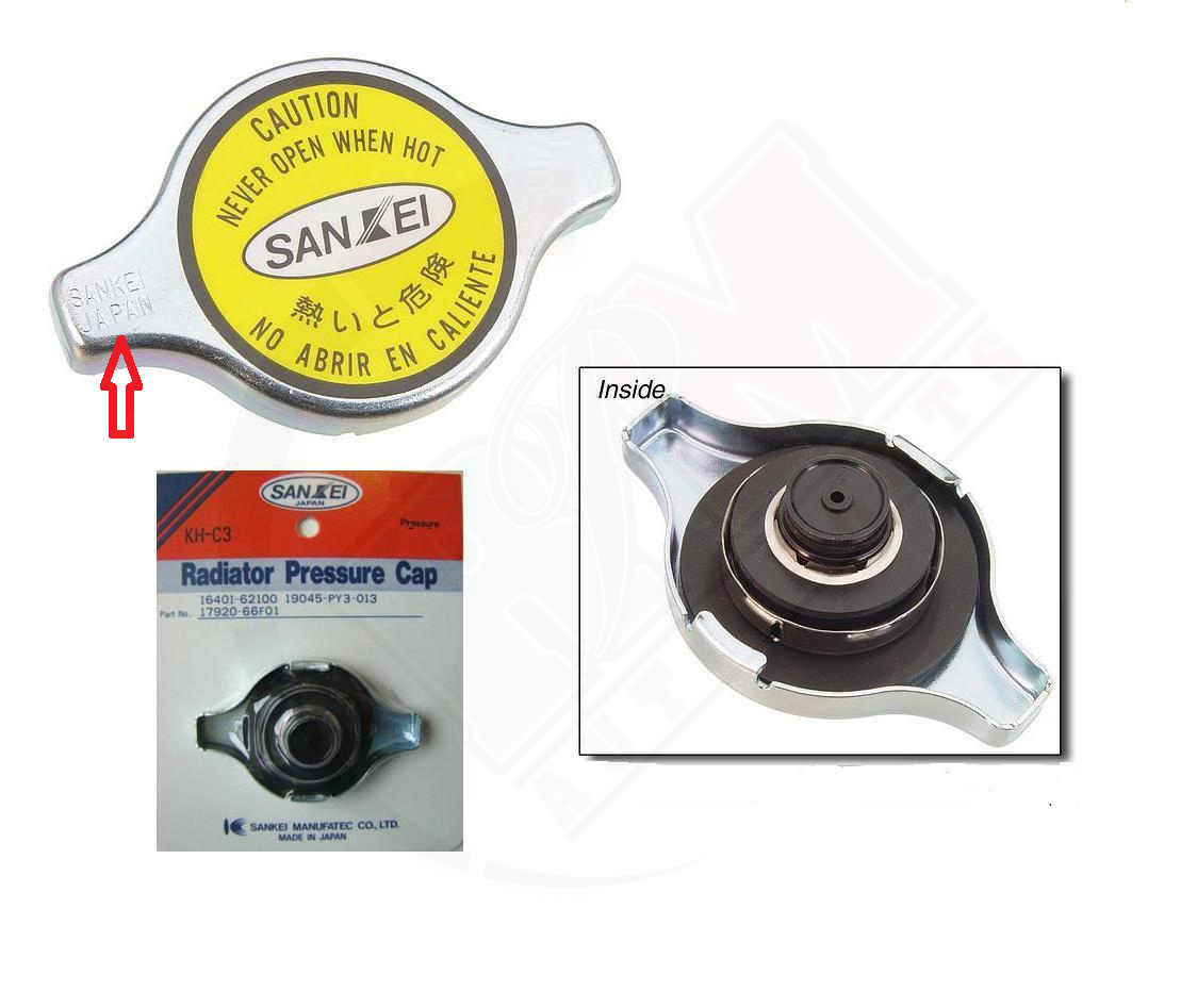 SANKEI Radiator Cap KH-C30 - Made in Japan - 13lbs / 0.9 Bar | eBay