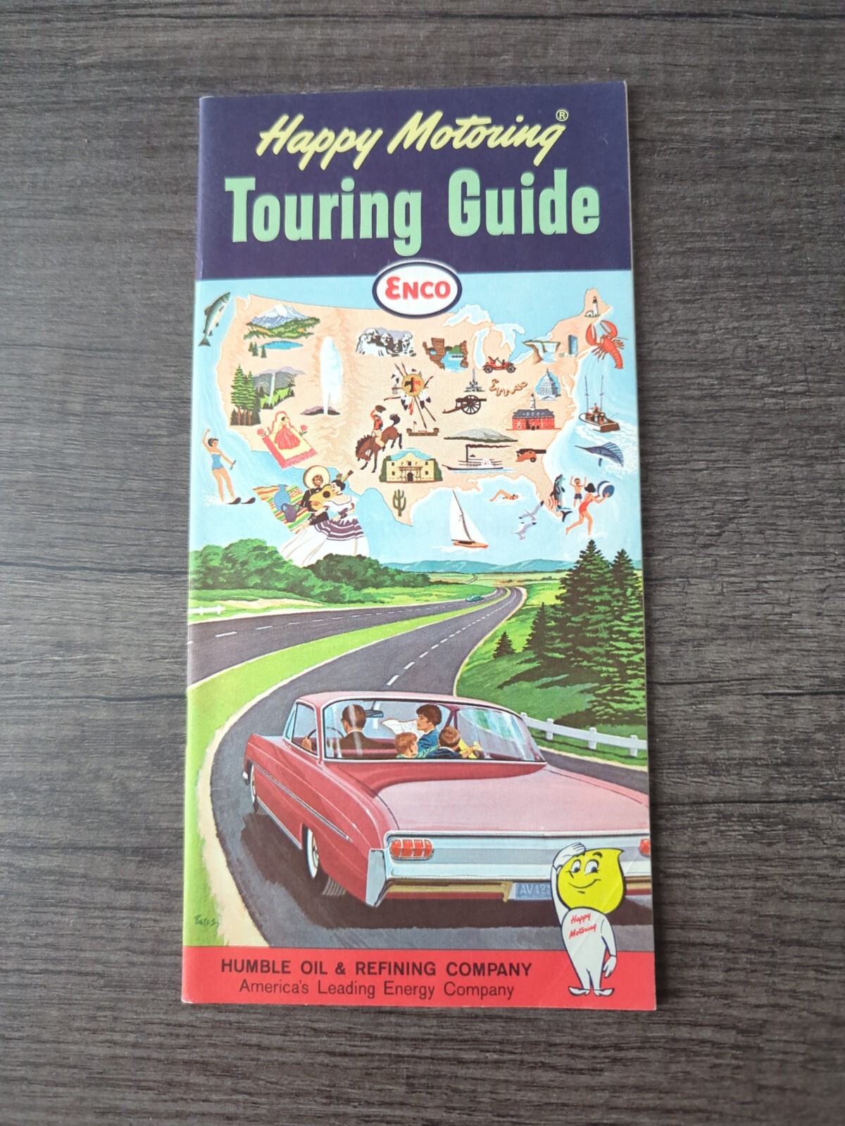 Happy Motoring Touring Guide Travel Tips Courtesy of ENCO 1962 Edition ...