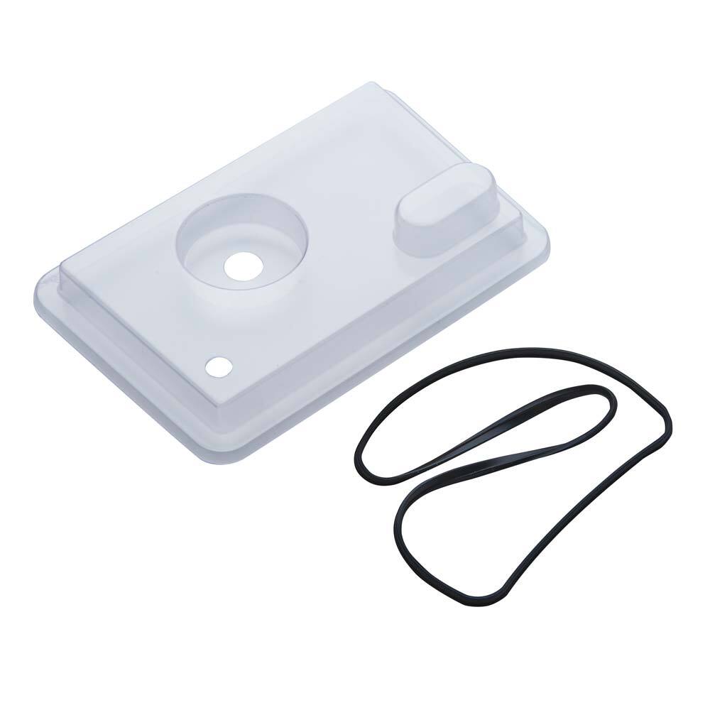 NEW Traxxas Radio Box Lid Clear/Rubber Gasket 1 use w/remote push FREE ...