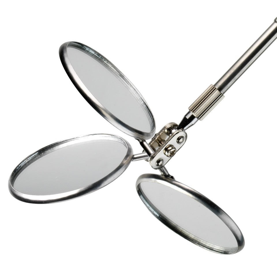 Lightweight 30-Inch Replaceable Inspection Mirror, with 2.25-Inch ...