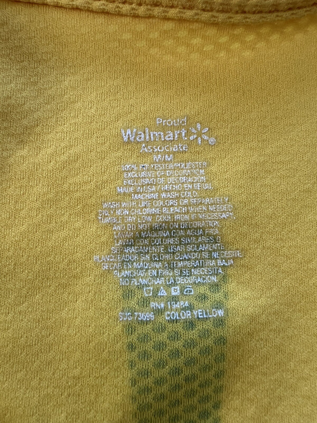 Walmart Employee Uniform Zip Up Vest Adult Associate … - Gem