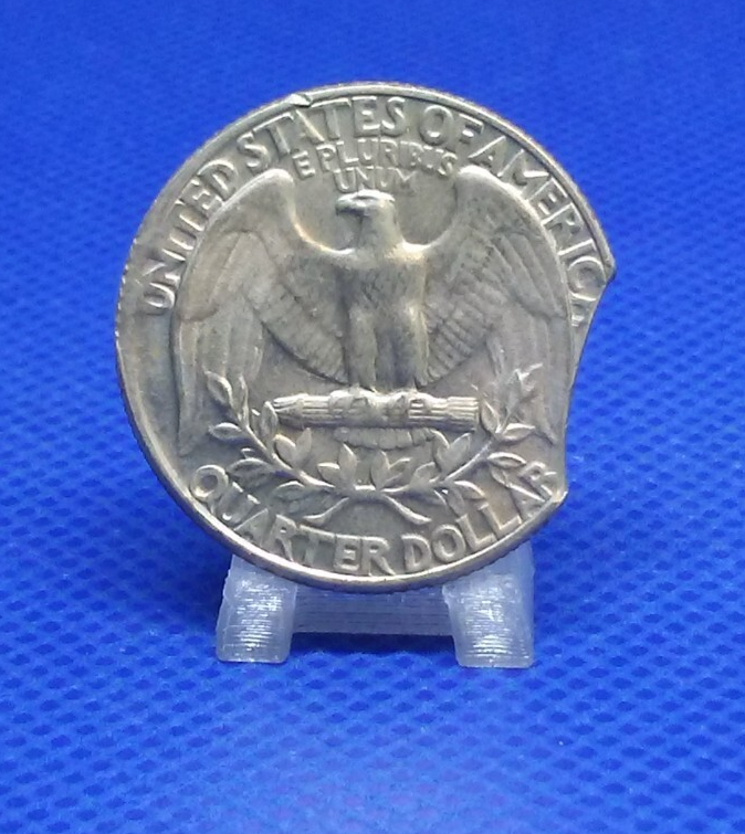 Mint ERROR Clipped Planchet - 1970 D Washington Quarter | eBay