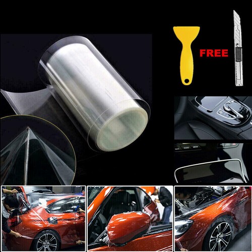 Clear Bra Paint Protection Vinyl Film Wrap Transparent Car Paint ...