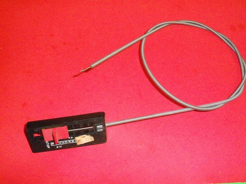 NEW UNIVERSAL SLIDE THROTTLE CONTROL FITS MANY PUSH MOWERS TIMMERS SNOW ...