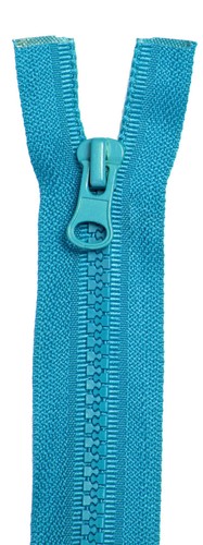 Chunky Open Ended Zip Teeth - Choice 15 Colours 40-120 cm Zipper ...