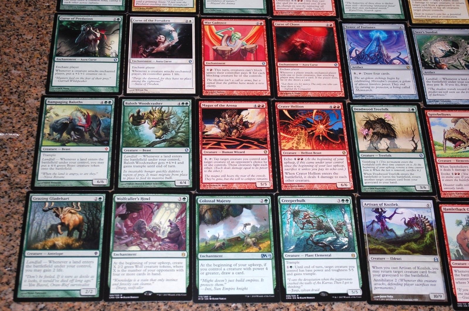 ***Custom Commander Deck*** Marath, Will of the Wild EDH Magic Cards | eBay