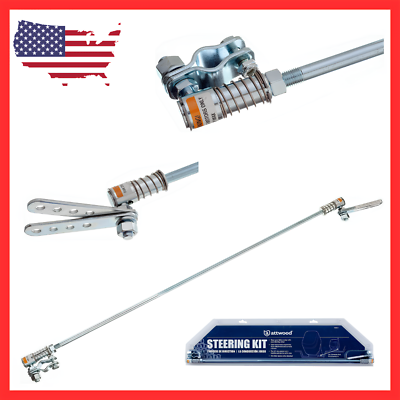 Outboard Kicker Motor Steering Systems