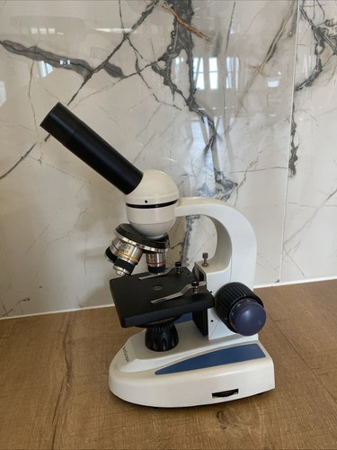 Amscope 40X - 1000X 360 Degree Rotating Head Monocular Microscope With ...