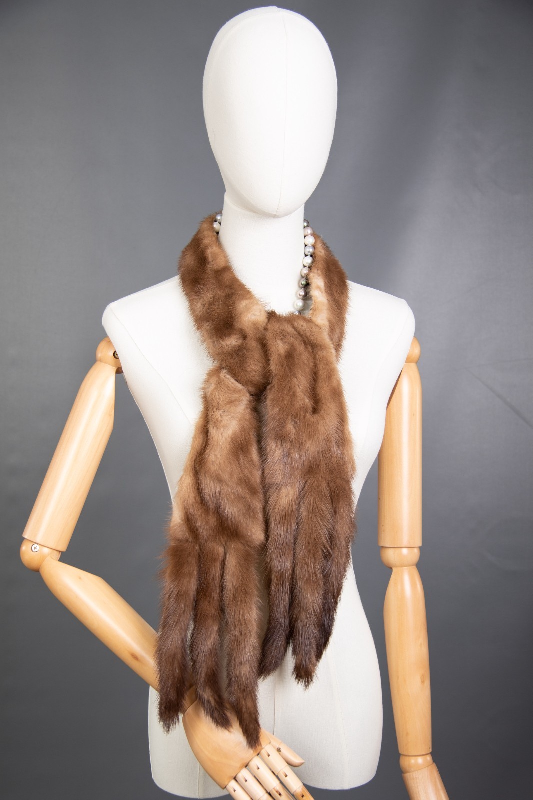 1223 GLAMOROUS REAL MINK FUR COAT LUXURY FUR JACKET S… - Gem