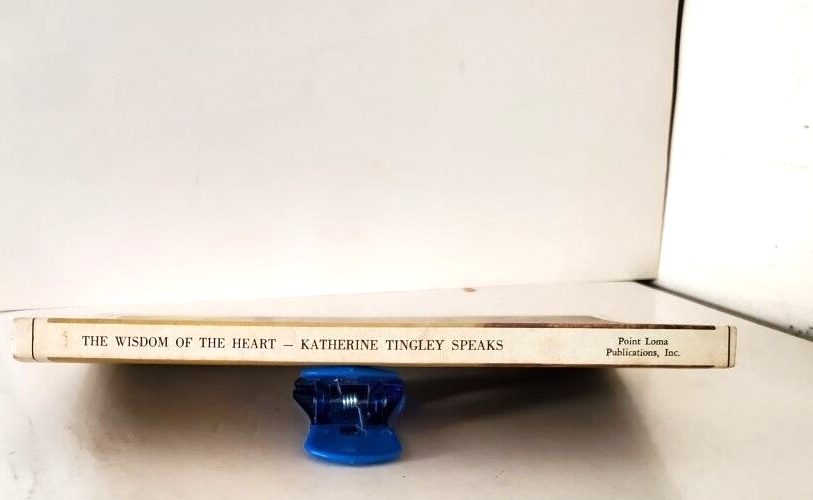 RELIGION: THE WISDOM OF THE HEART, Katherine Tingley Speaks, Book | eBay